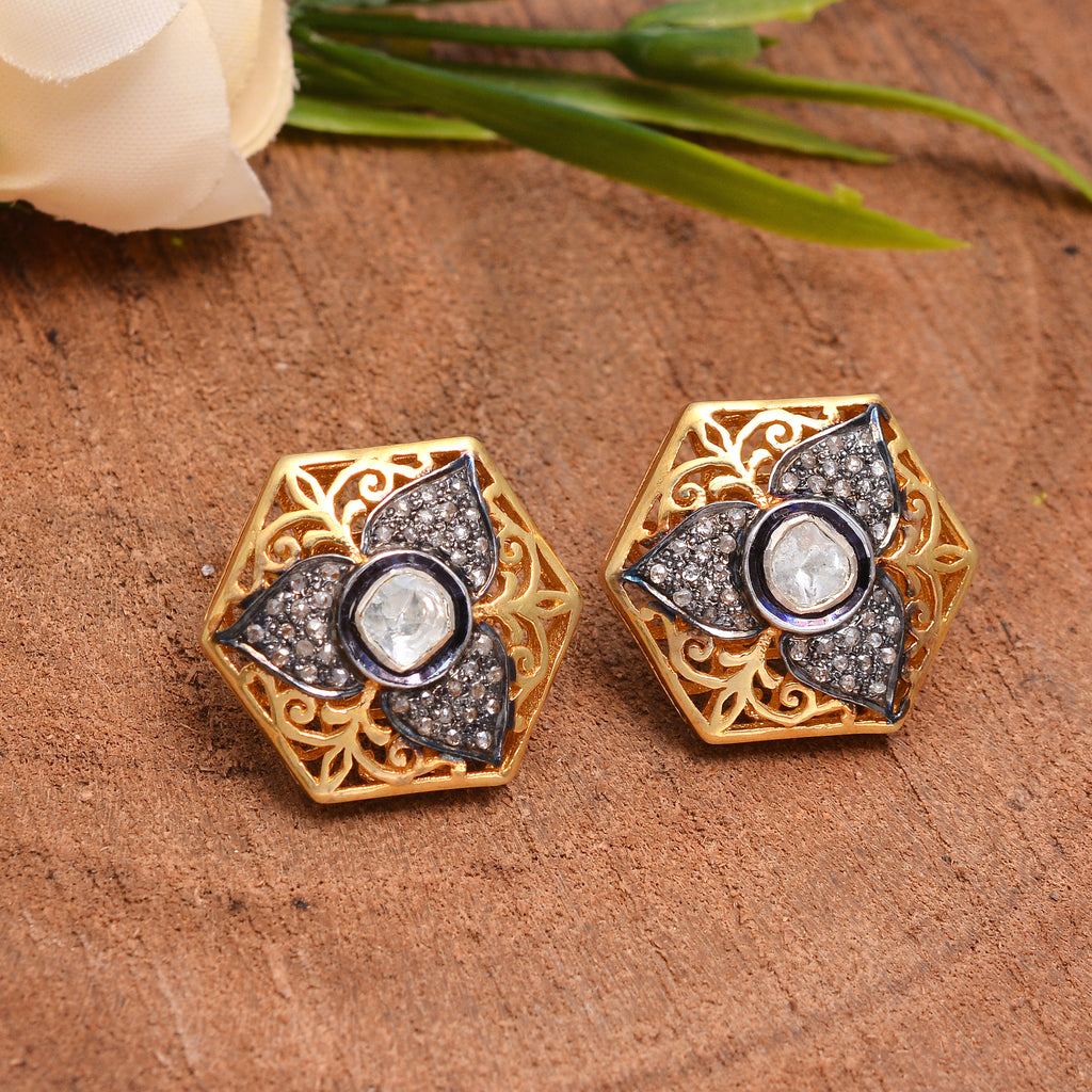 Luxe 925 Sterling Silver Buttons | Jeypore Creations – Jewels by Shweta